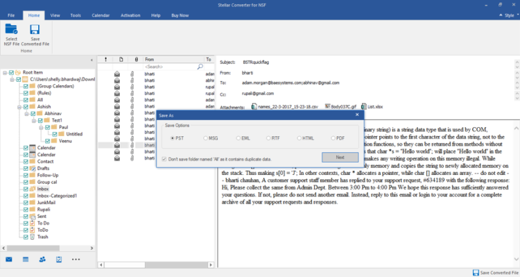 Freeware Lotus Notes Converter Tool to Read NSF Files Freeware Lotus Notes Converter Tool to Read NSF Files